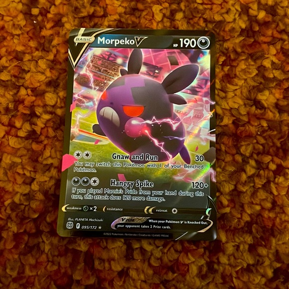 Pokemon | Toys | Pokmon Morpeko V Rule | Poshmark
